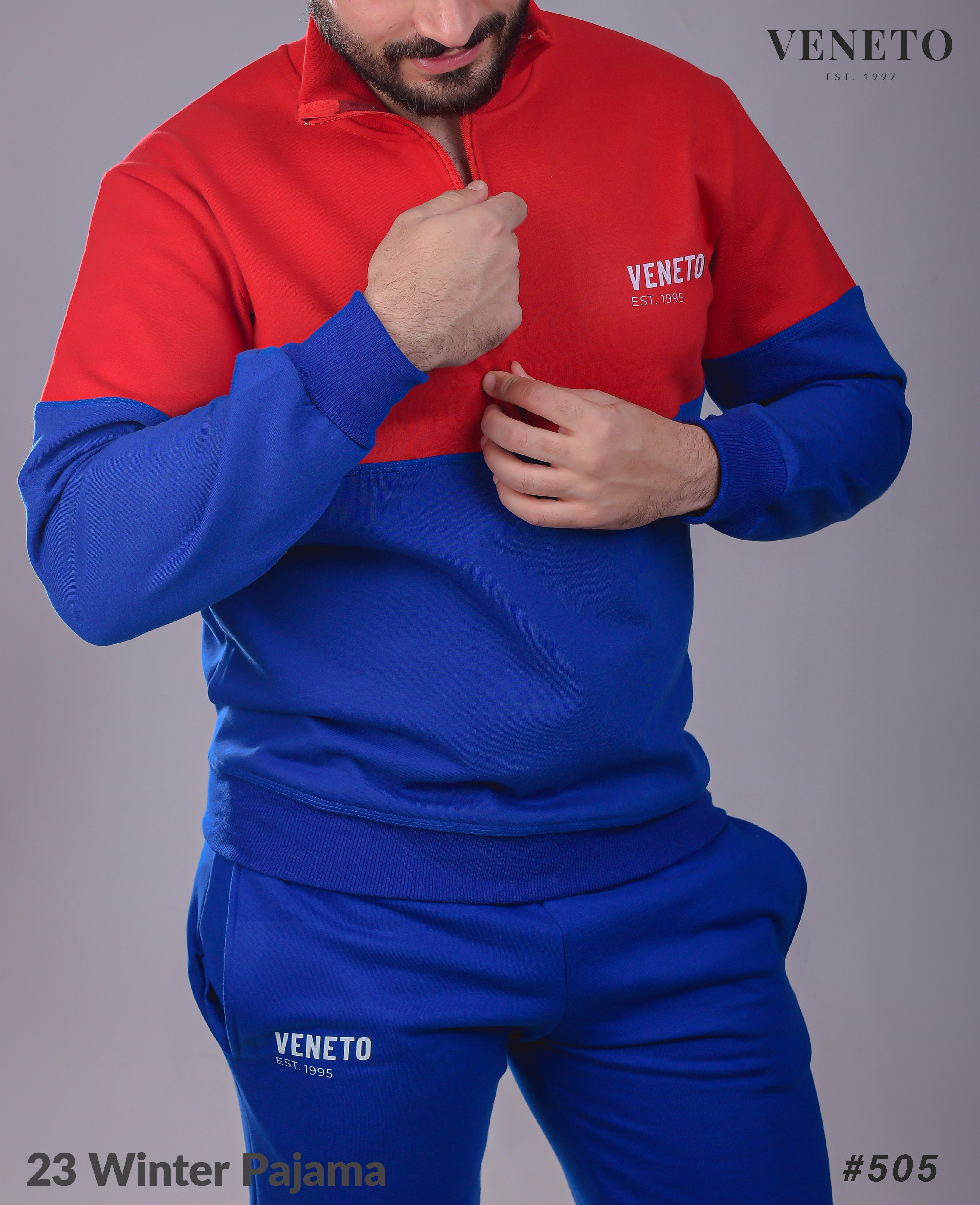 Red Comfy Pajama Set – Veneto